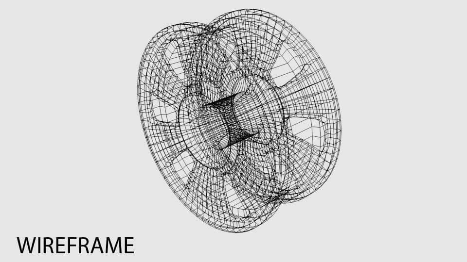Wheel Rim 3 - 3D Model by Xtreme Studio