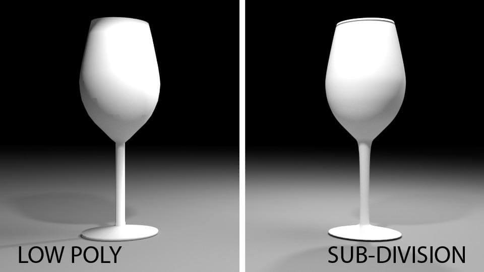 Wine Glass - White 3D Model by Xtreme Studio