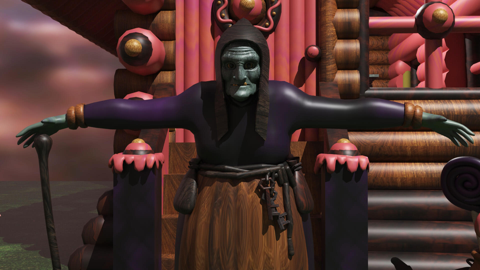 Hansel and Gretel - 3D Model by xuanxo69