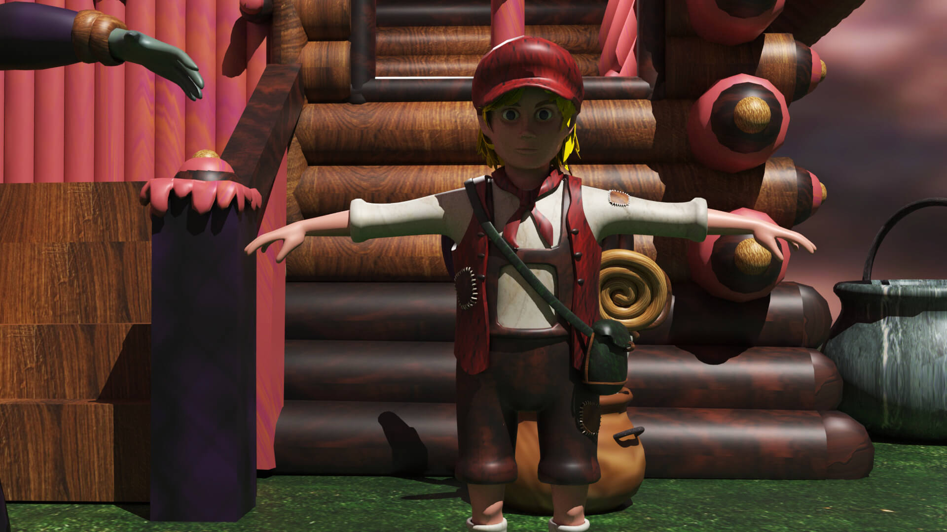 Hansel and Gretel - 3D Model by xuanxo69