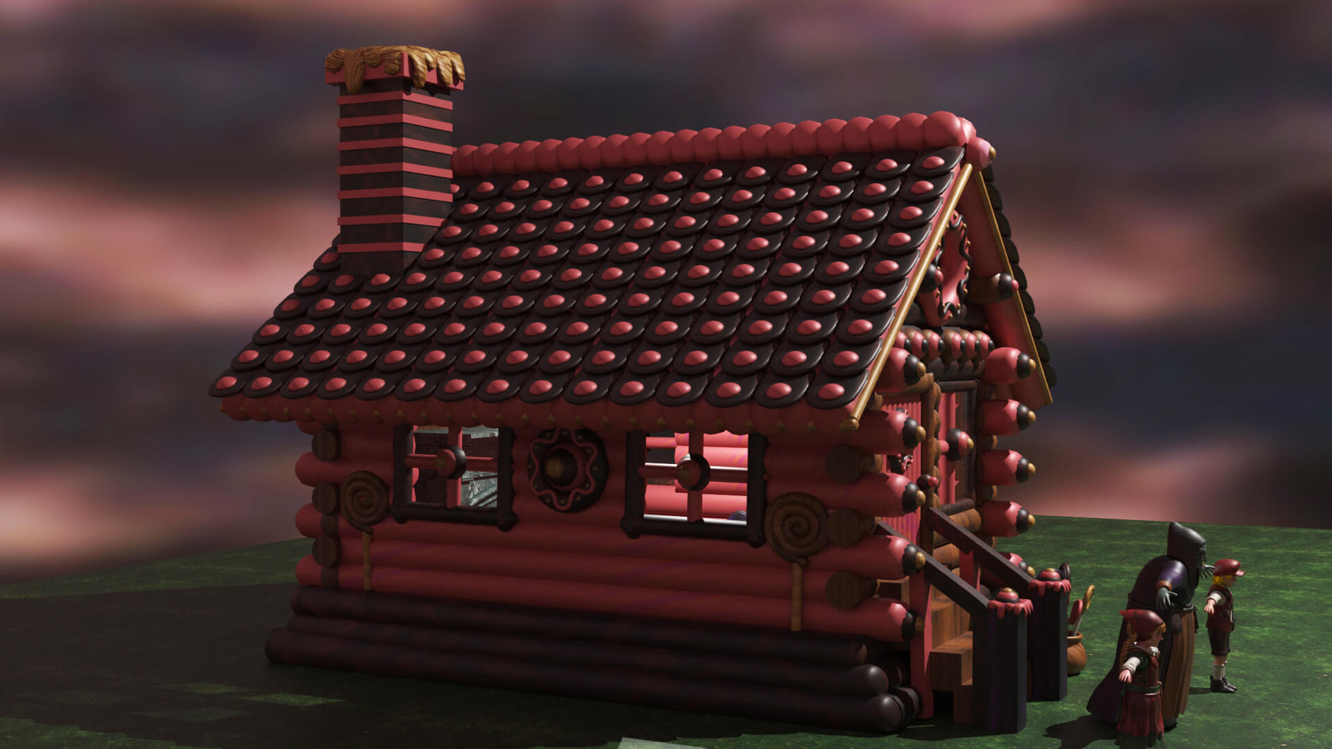 Hansel and Gretel - 3D Model by xuanxo69