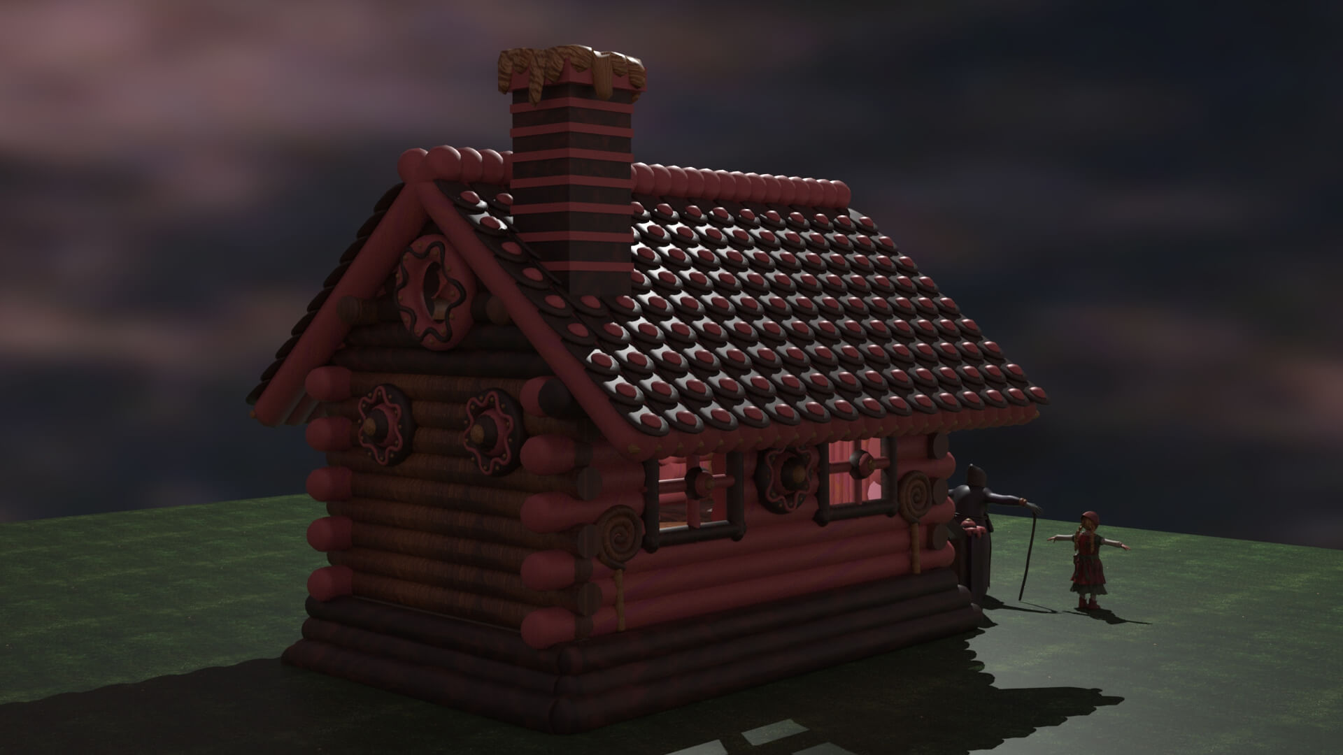 Hansel and Gretel - 3D Model by xuanxo69