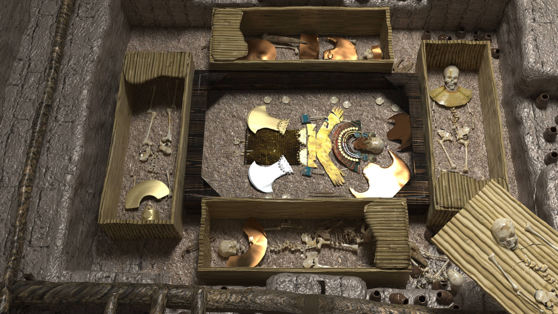 Royal Tomb of The Lord of Sipan - 3D Model by xuanxo69