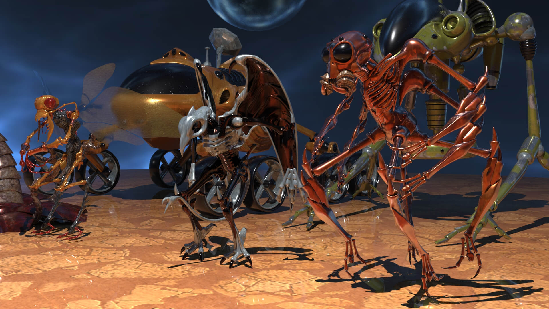 Space Creatures Pack - 3D Model by xuanxo69