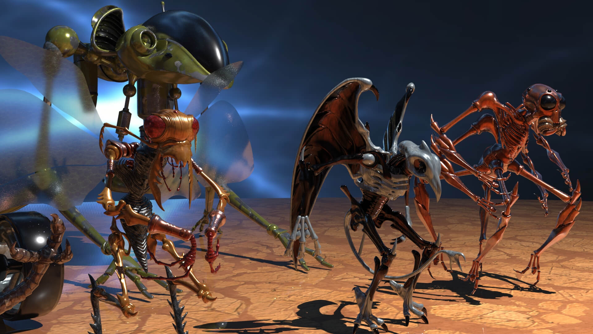 Space Creatures Pack - 3D Model by xuanxo69