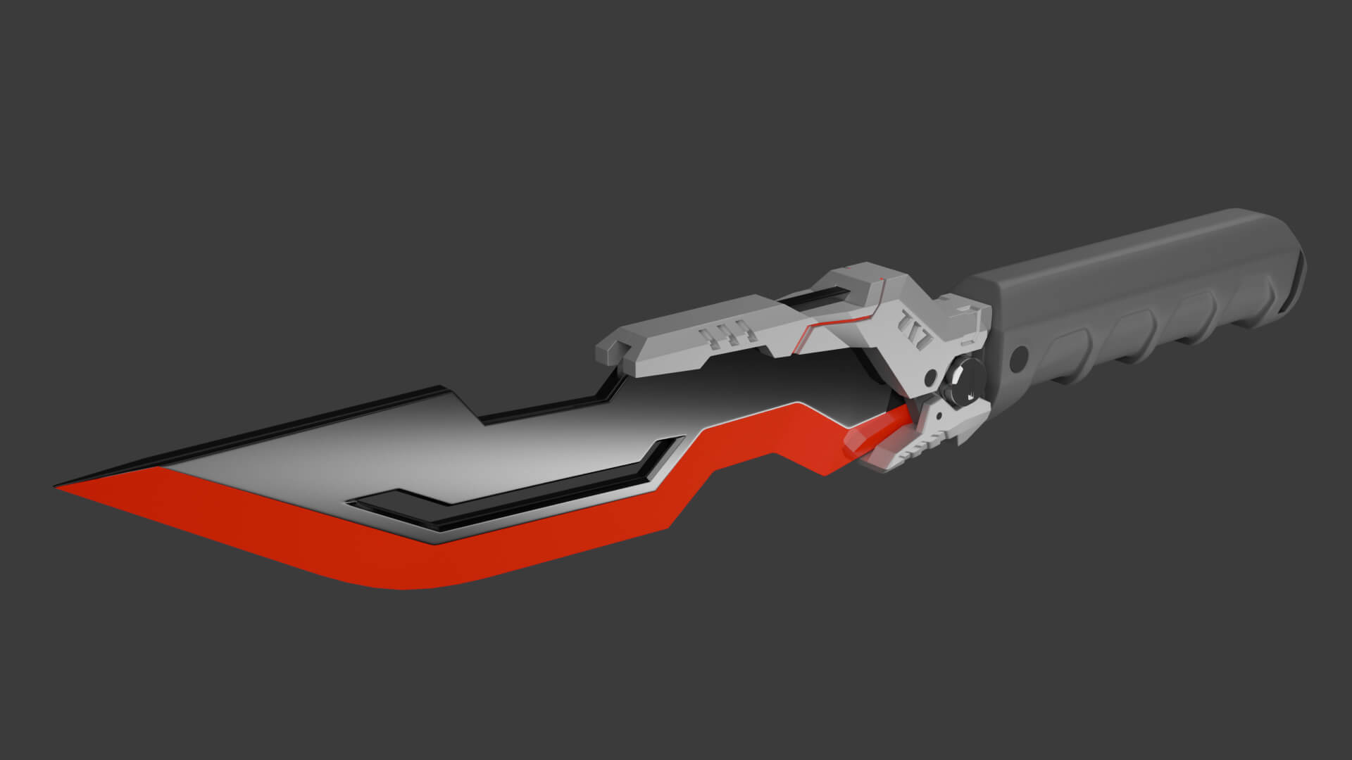 Comabt Knife - 3D Model by XYBER000