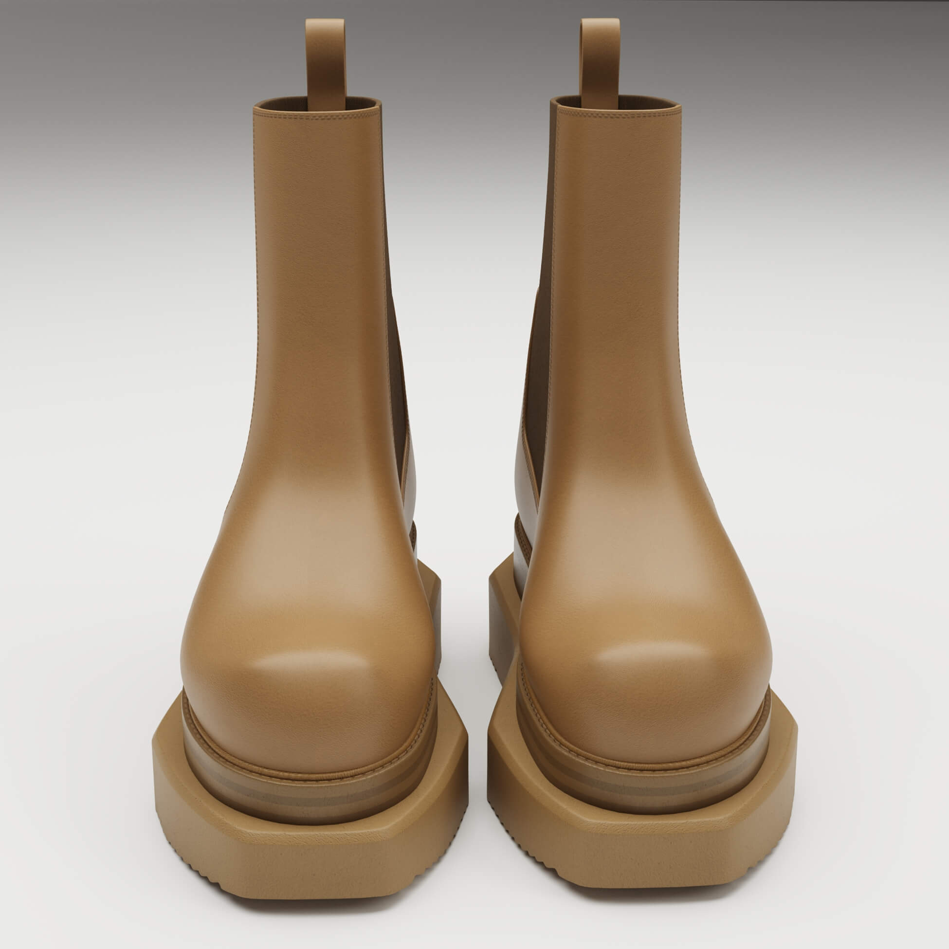 Boots Rick Owens Turbo Cyclops - Free 3D Model by YanaDesVal