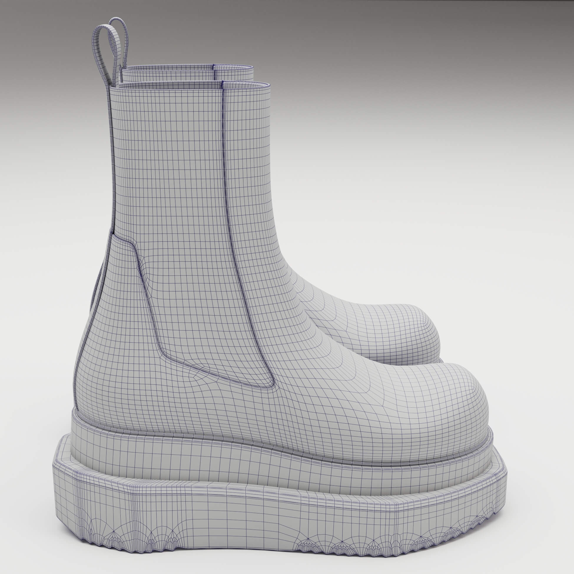 Boots Rick Owens Turbo Cyclops - Free 3D Model by YanaDesVal
