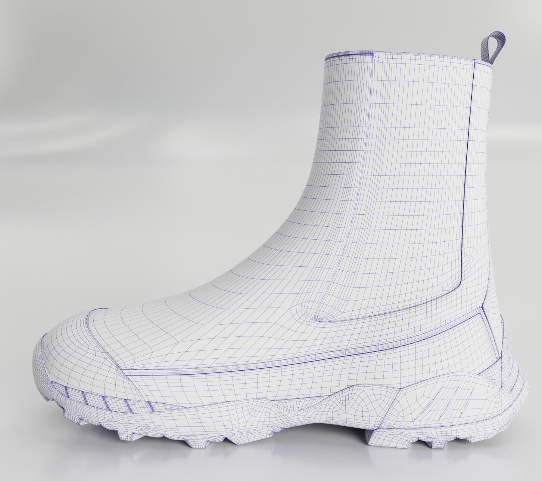 Boots With a Toe Roa - 3D Model by YanaDesVal