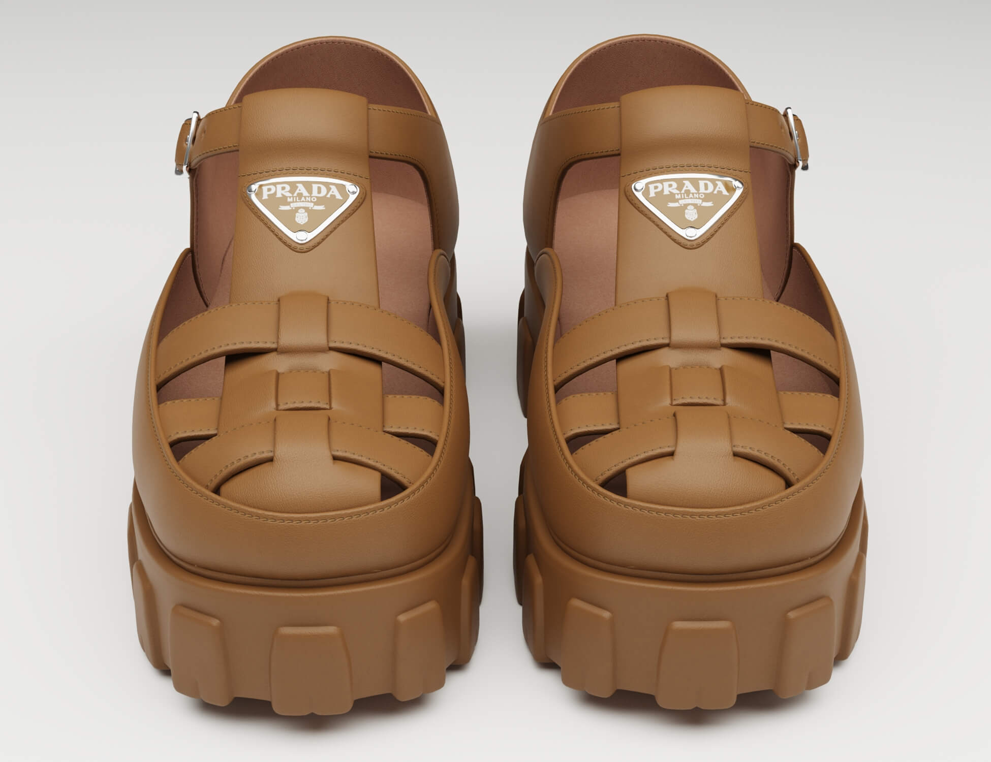 Chunky Sandals Prada - 3D Model by YanaDesVal
