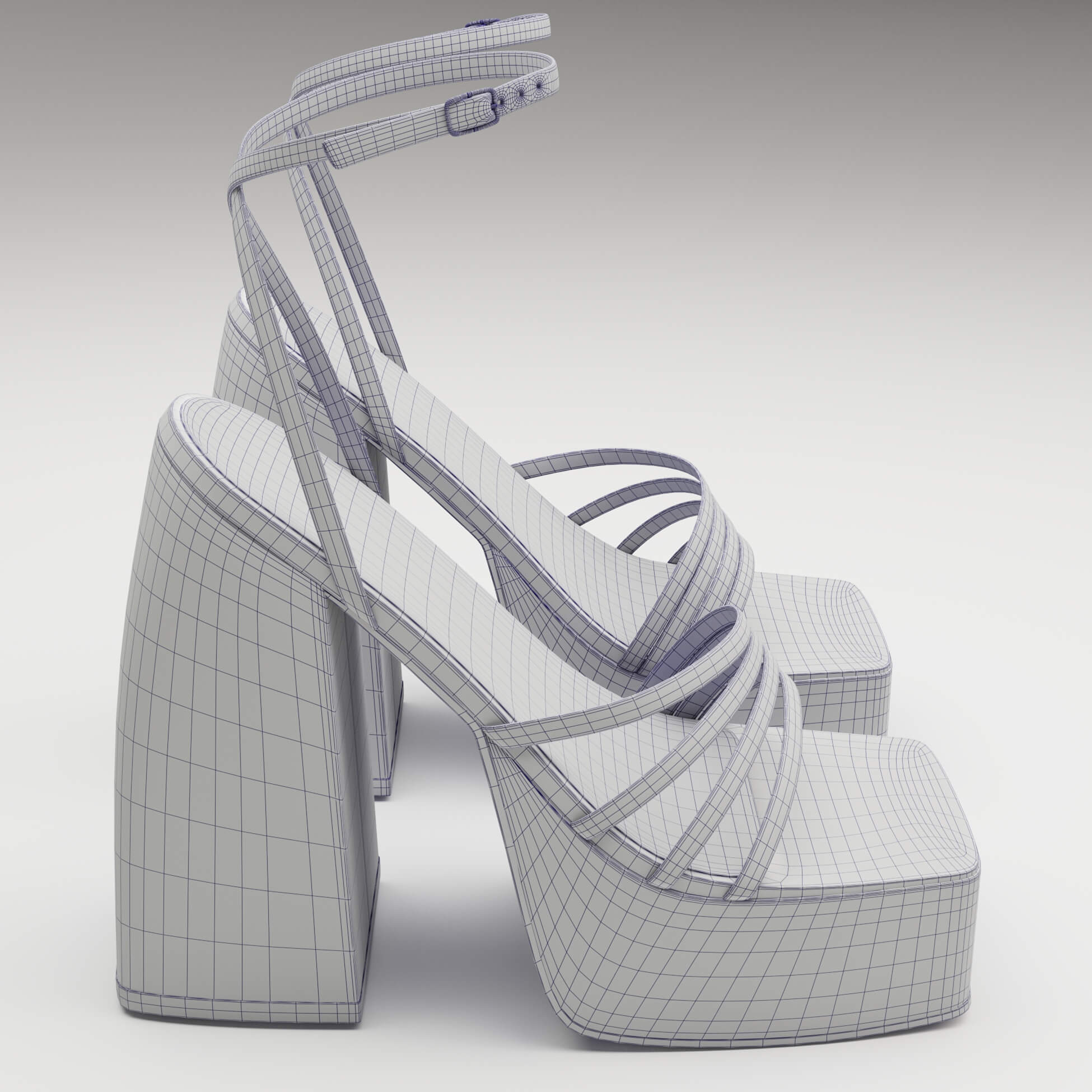 Heels Prettylittlething - 3D Model by YanaDesVal