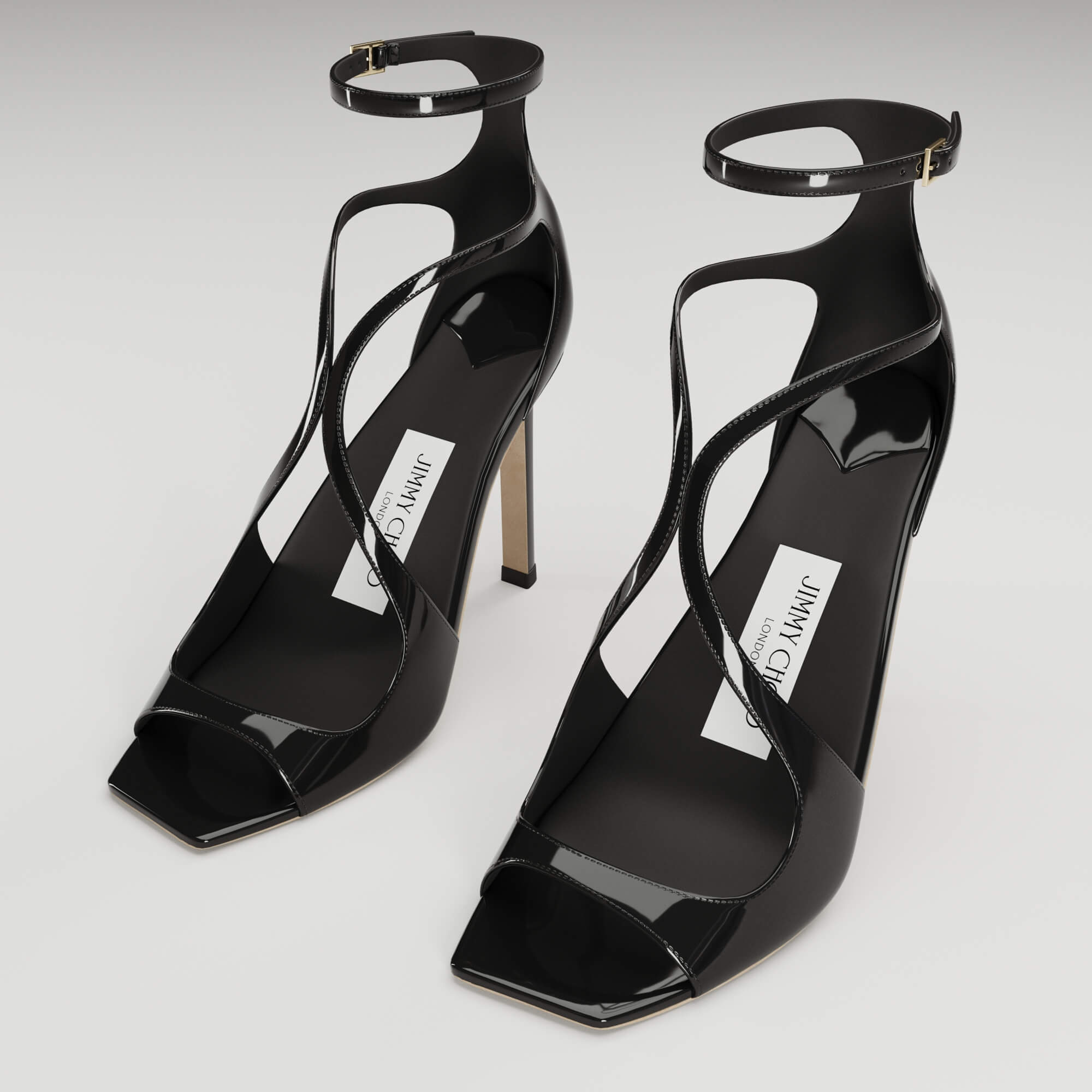 Jimmy Choo Heels - 3D Model by YanaDesVal