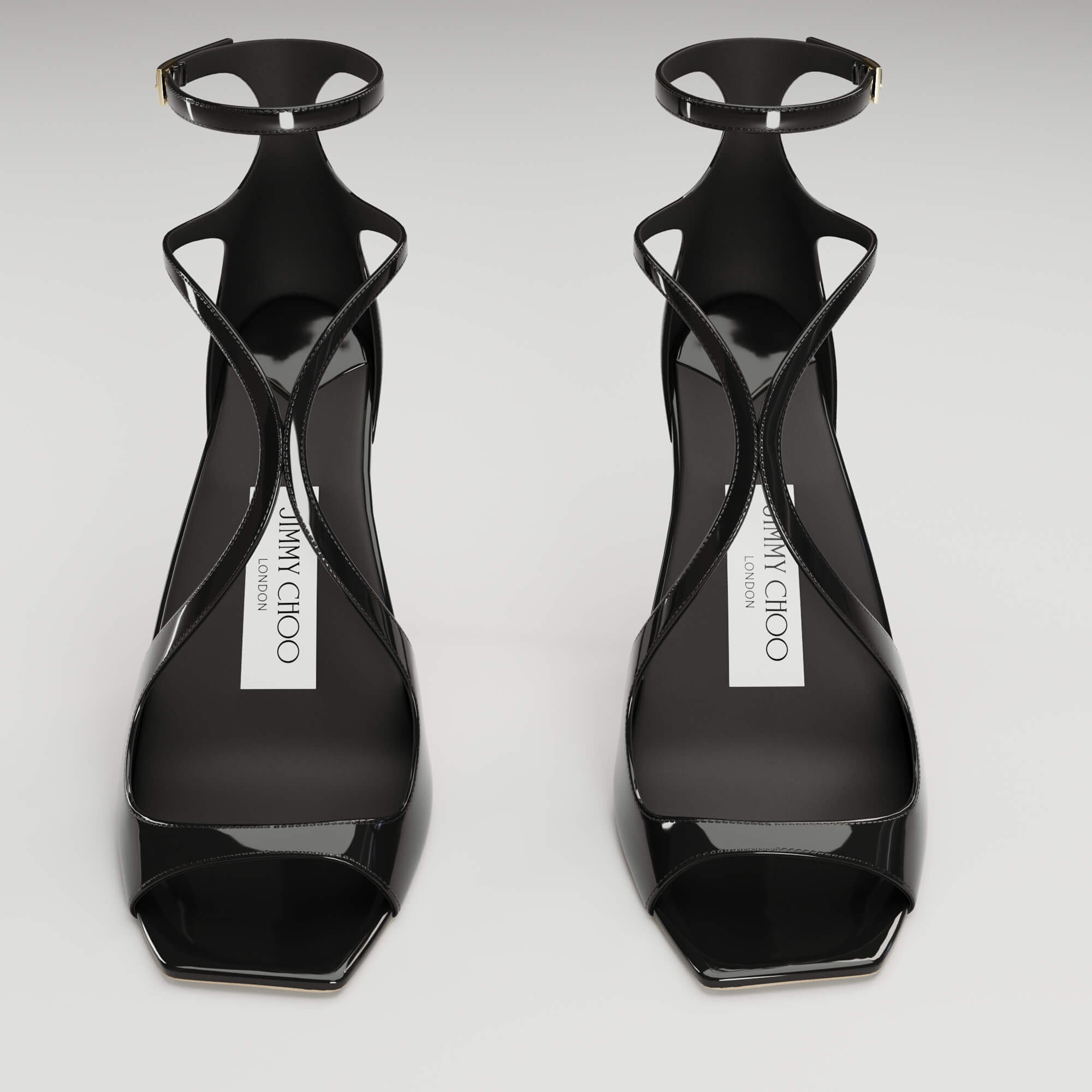 Jimmy Choo Heels - 3D Model by YanaDesVal