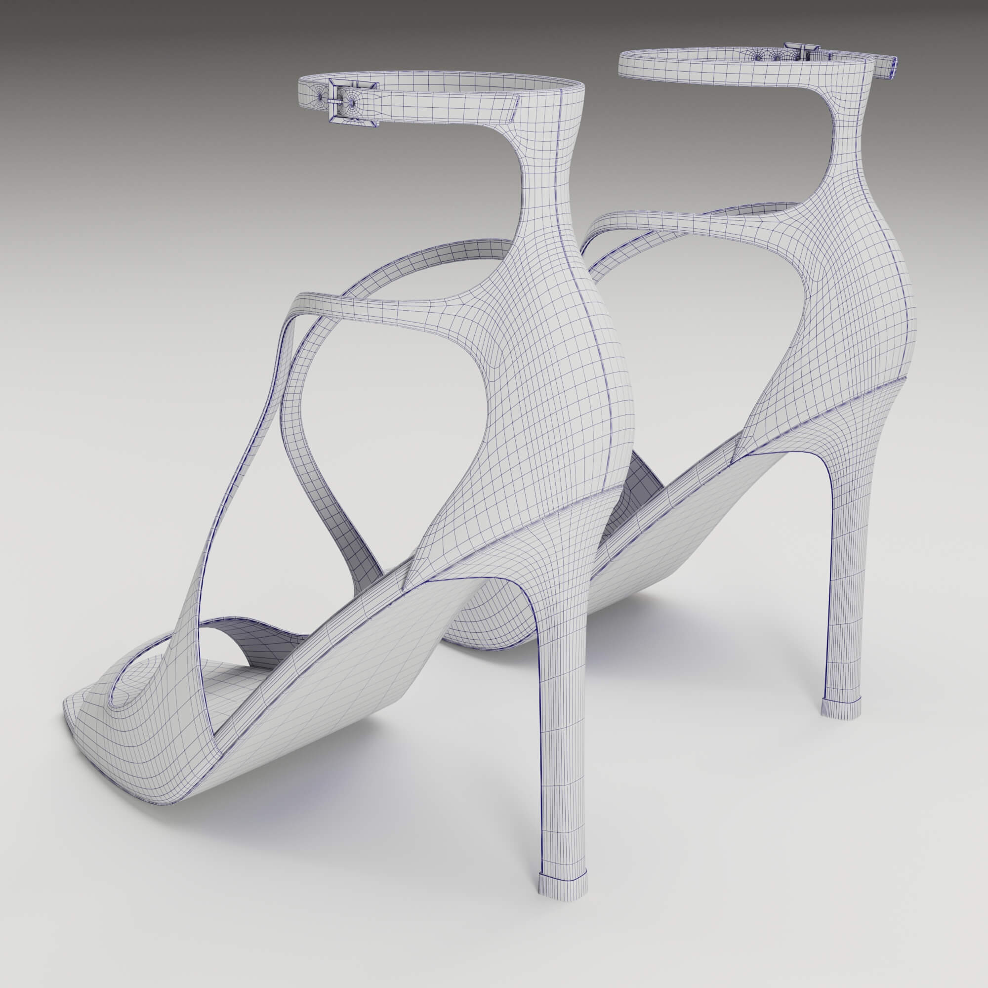 Jimmy Choo Heels - 3D Model by YanaDesVal