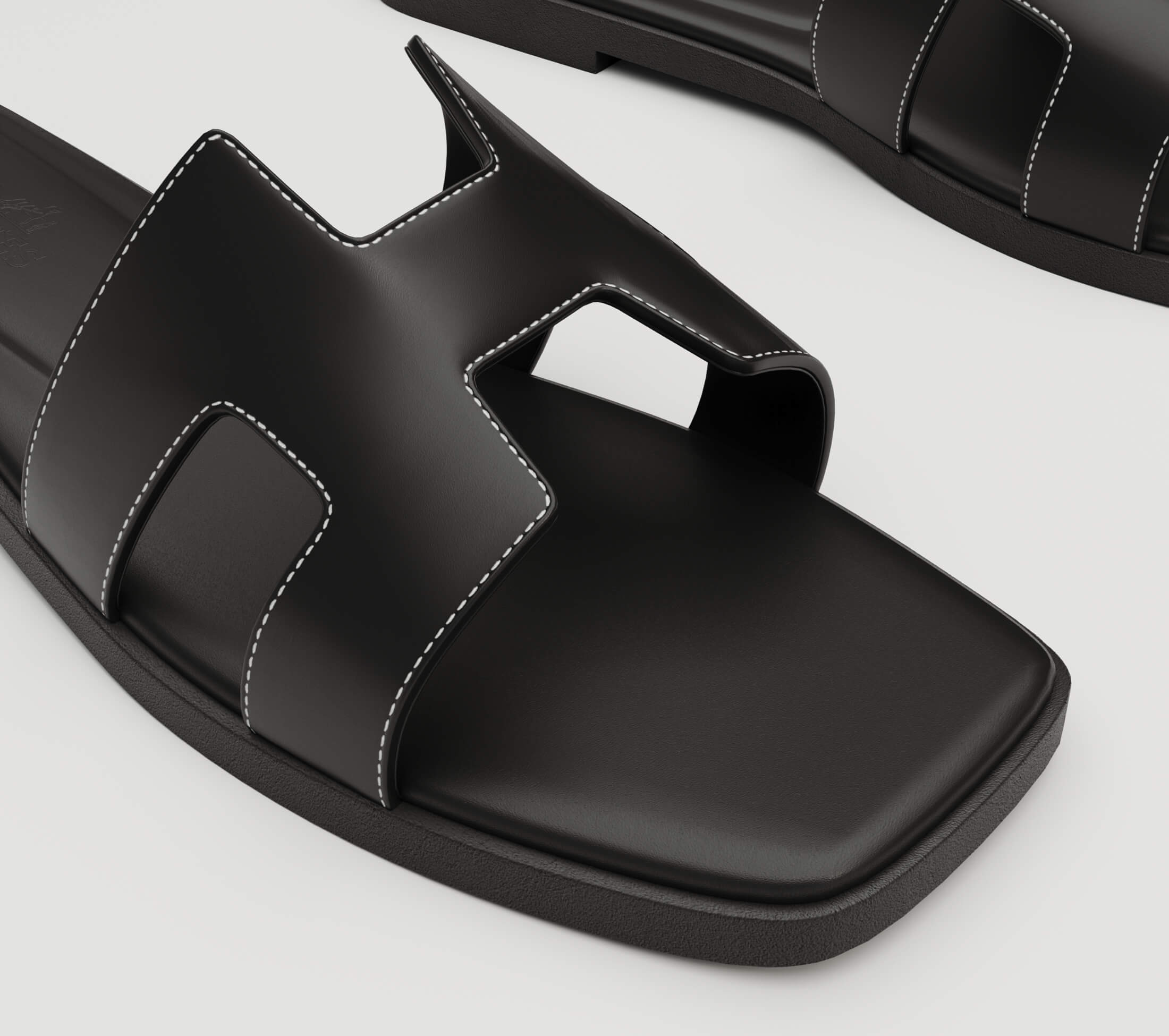 Sandals Hermes Paris - 3D Model by YanaDesVal
