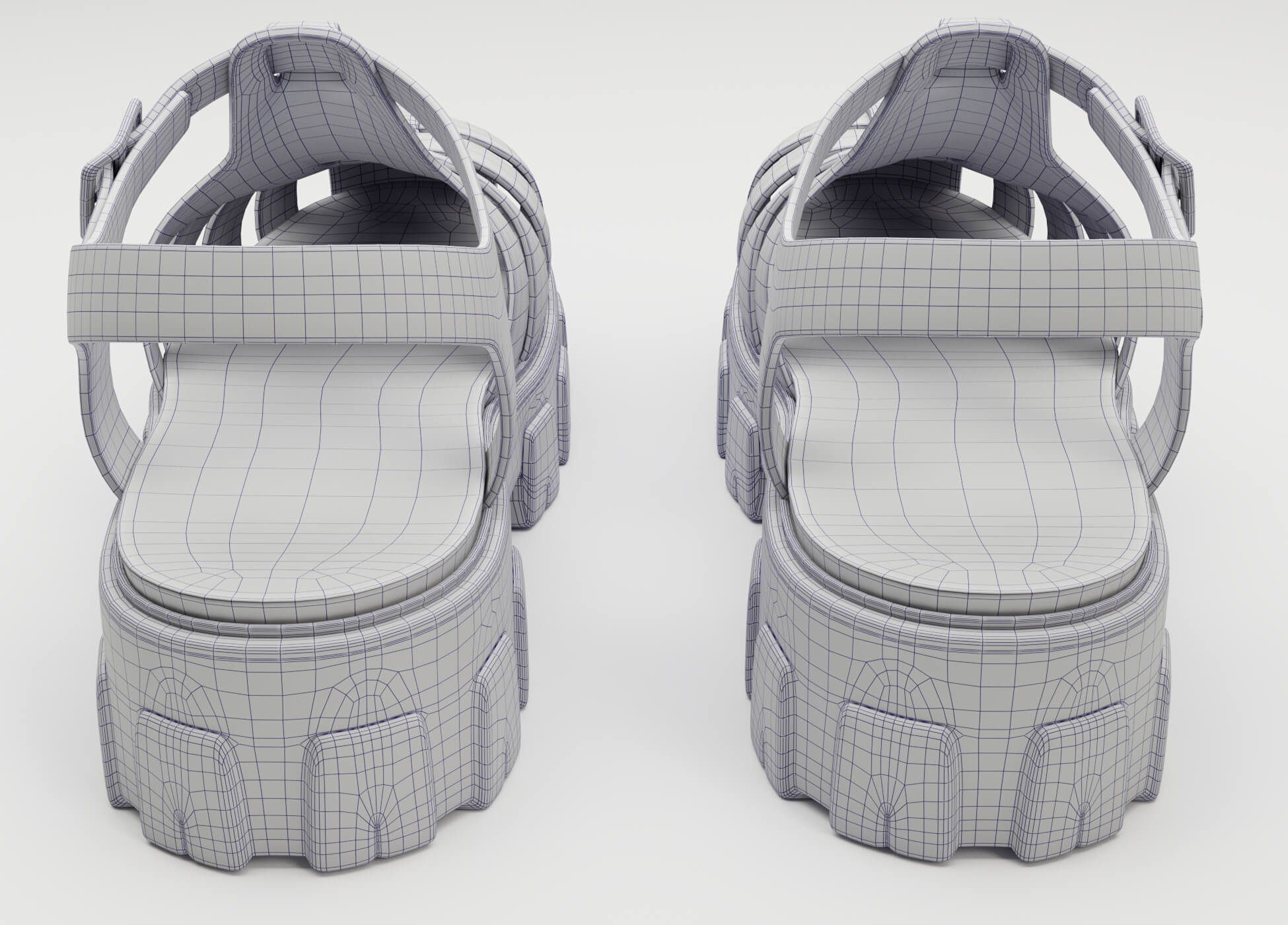 Sandals Prada - 3D Model by YanaDesVal