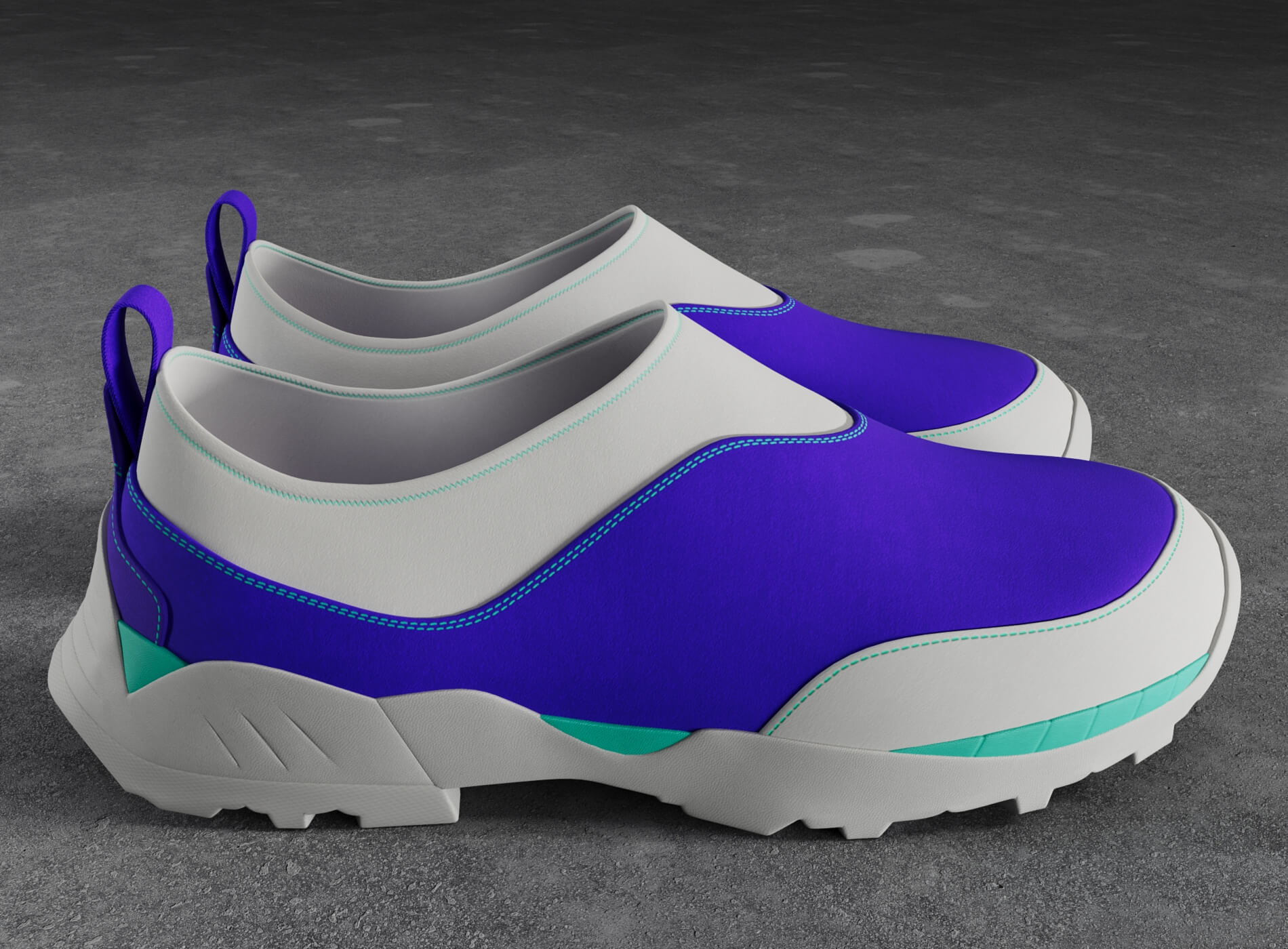 Sneakers Roa Taupe Slip - 3D Model by YanaDesVal