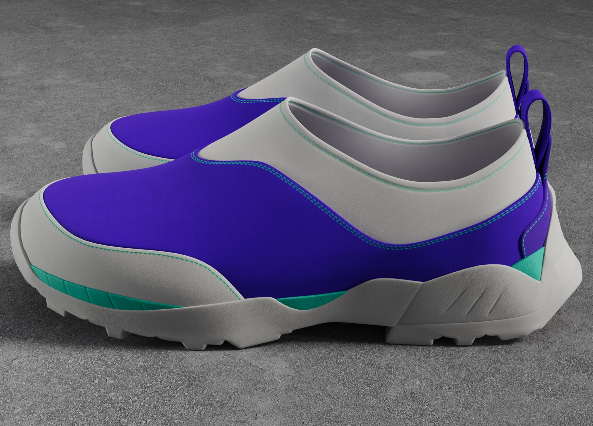 Sneakers Roa Taupe Slip - 3D Model by YanaDesVal