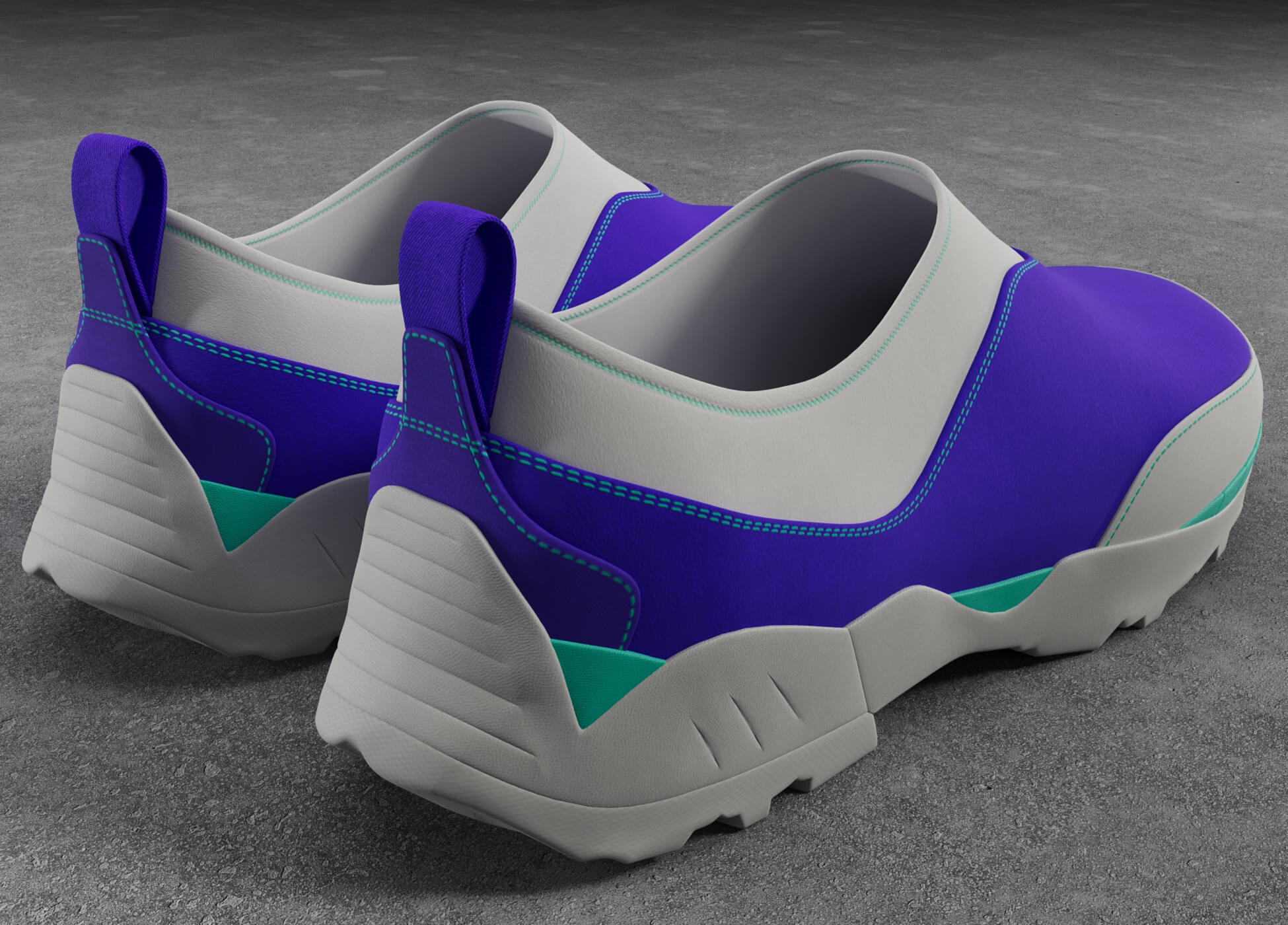 Sneakers Roa Taupe Slip - 3D Model by YanaDesVal