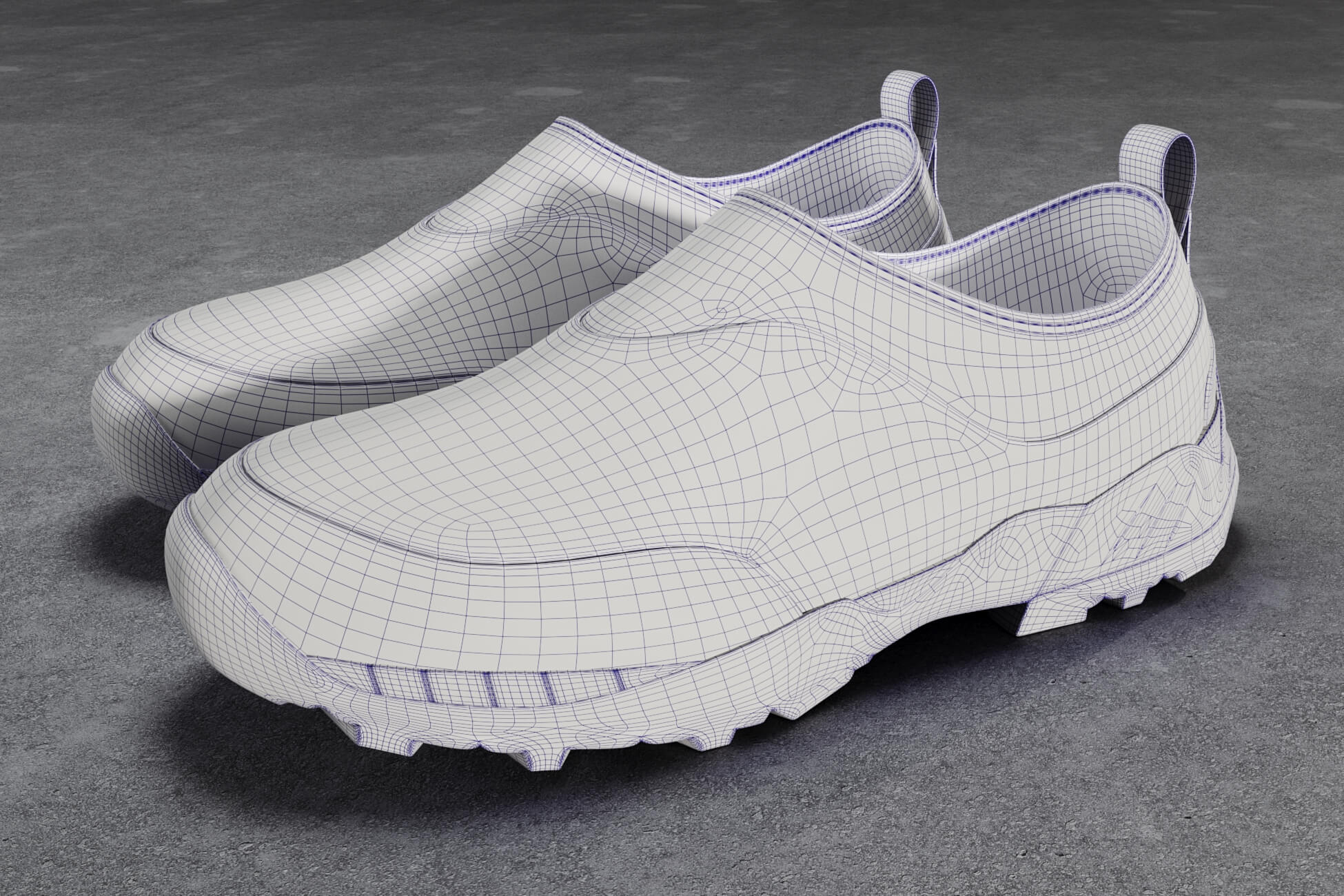 Sneakers Roa Taupe Slip - 3D Model by YanaDesVal