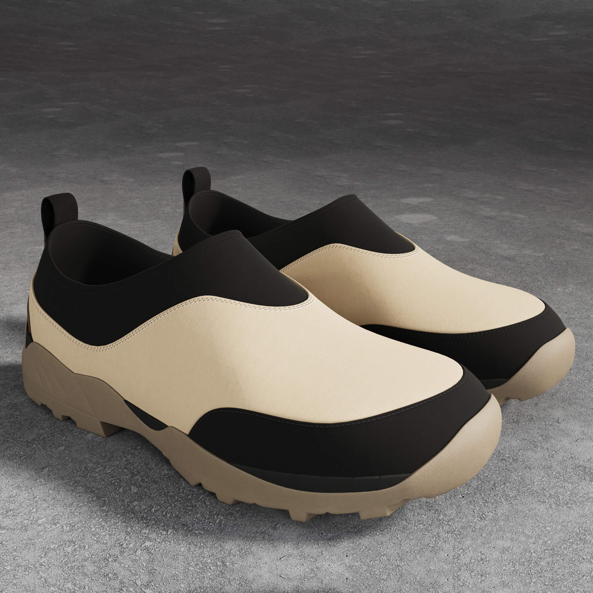 Sneakers Roa Taupe Slip - 3D Model by YanaDesVal