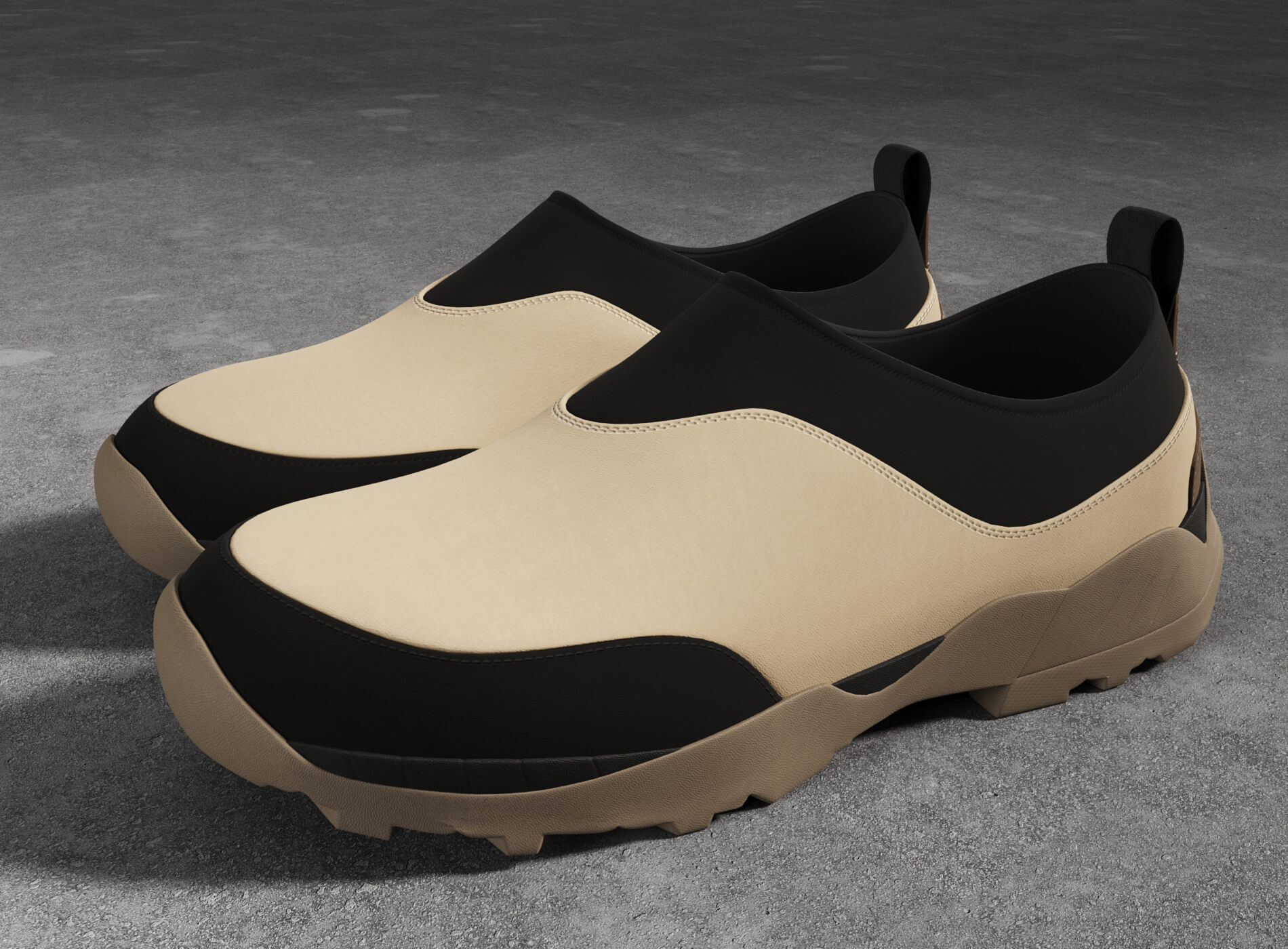 Sneakers Roa Taupe Slip - 3D Model by YanaDesVal