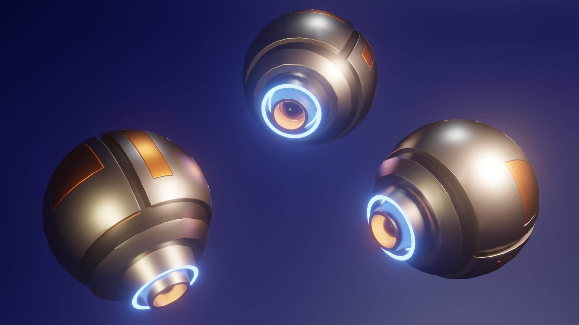 Droid - 3D Model by Yaroku