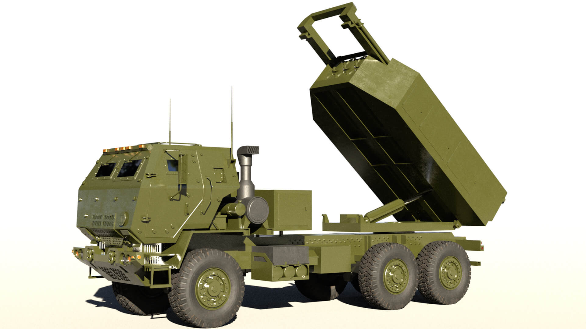 M142 Himars MLRS - 3D Model by Yaroslav Lytvyn
