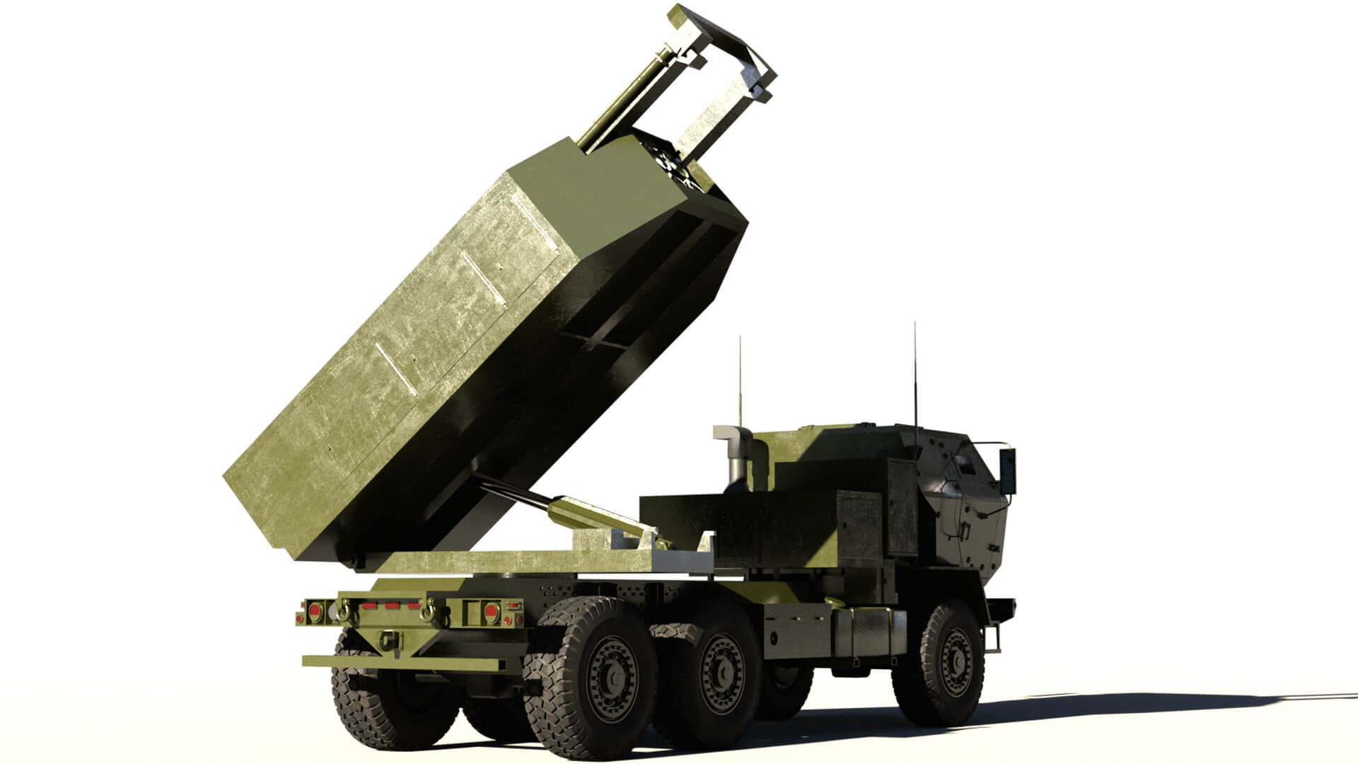 M142 Himars MLRS - 3D Model by Yaroslav Lytvyn