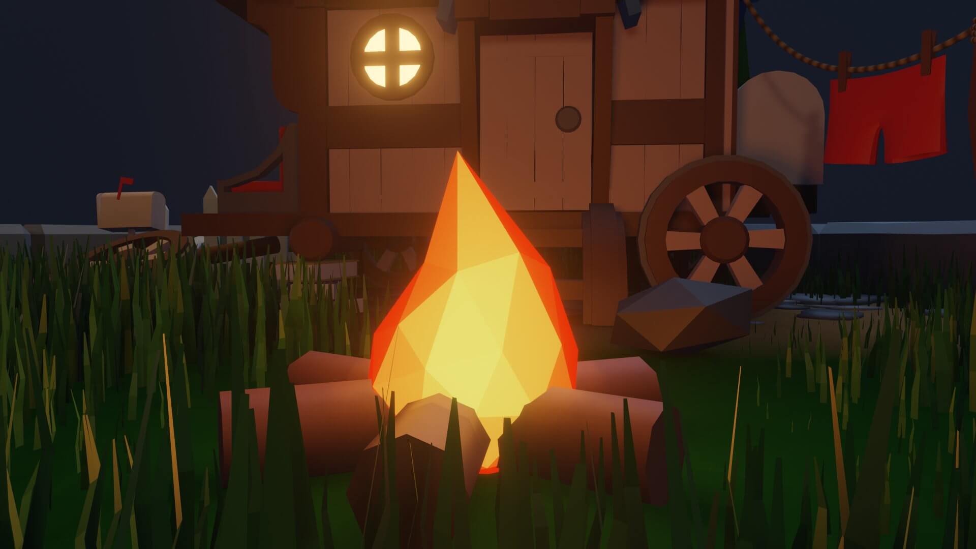 Fire - Free 3D Model by Yaroslav