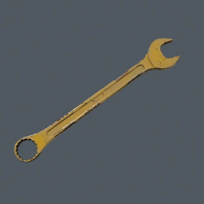 Wrench Game Prop - 3D Model by yaschancool