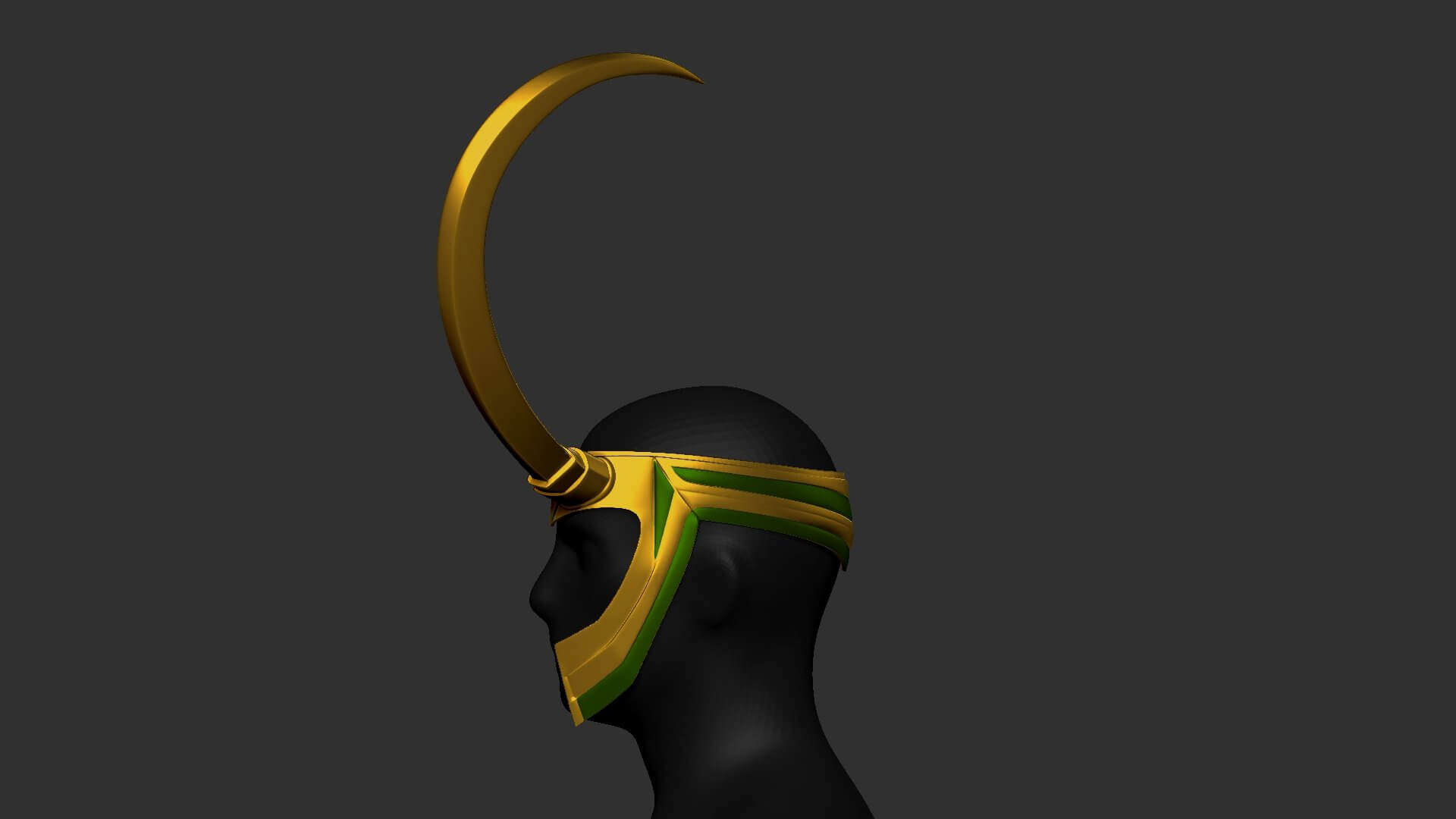 Loki Crown - 3D Model by yash deval