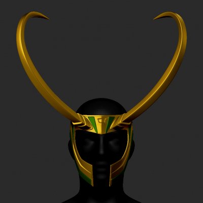 Loki Crown - 3D Model by yash deval