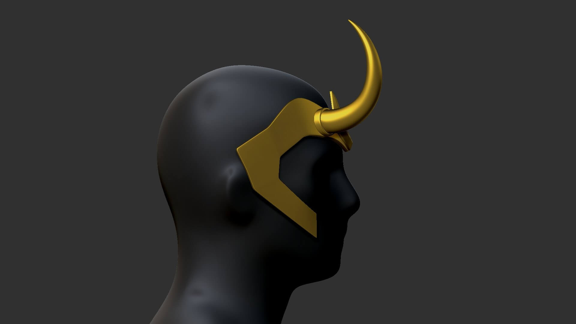 Loki Horns - 3D Model by yash deval