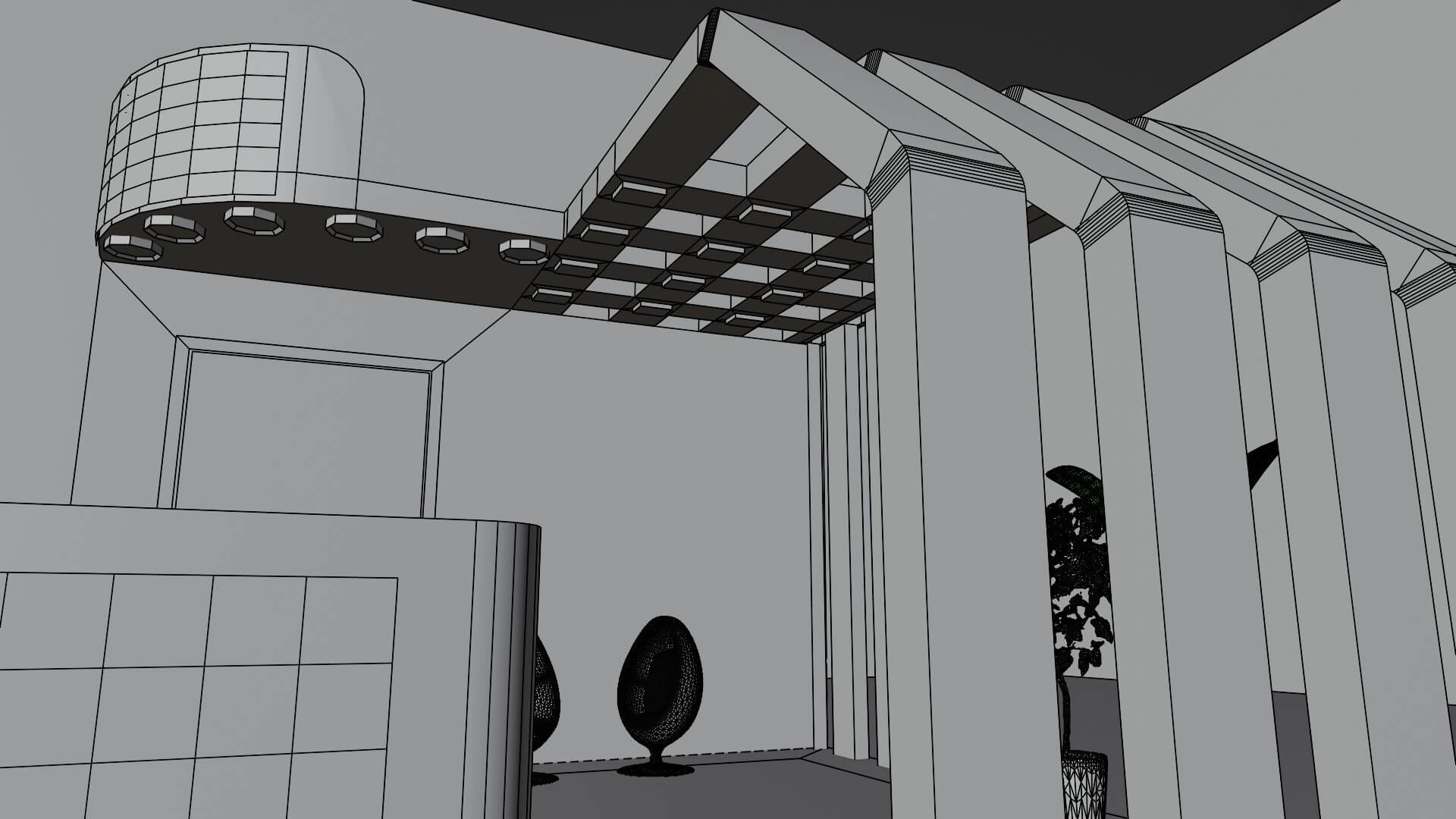 Booth Exhibition - 3D Model by yasirahmad