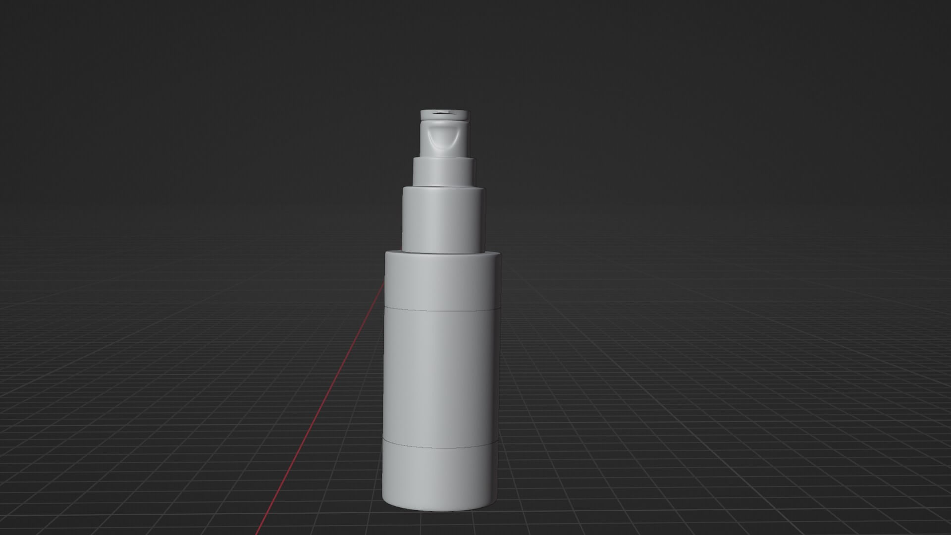 Skin Care Products - 3D Model by yasirahmad