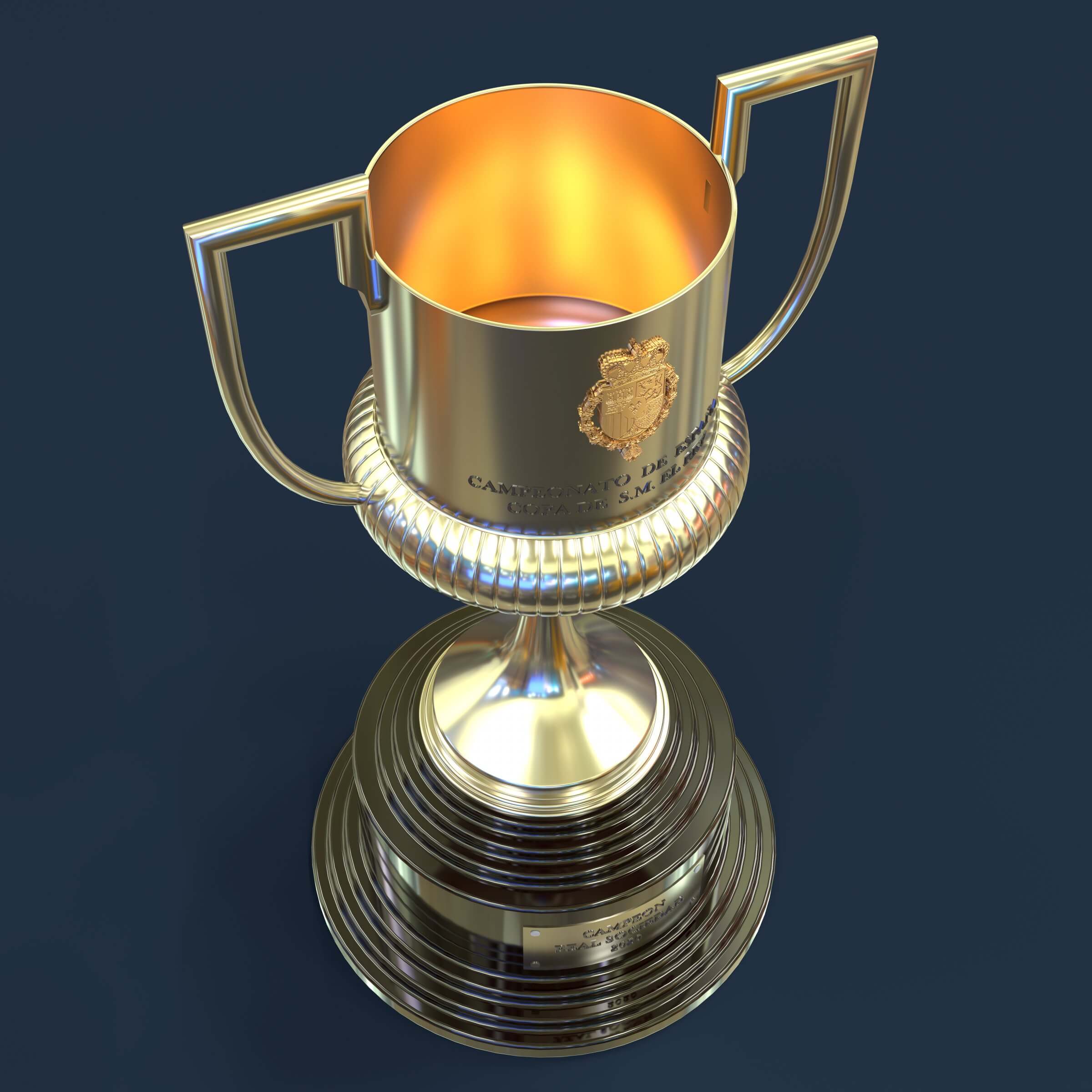 Copa Del Rey - 3D Model by yassine helal