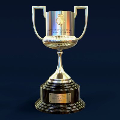 Copa Del Rey Replica Rey Copa Del Picture Sergio Ramos Trophy Dropped ...