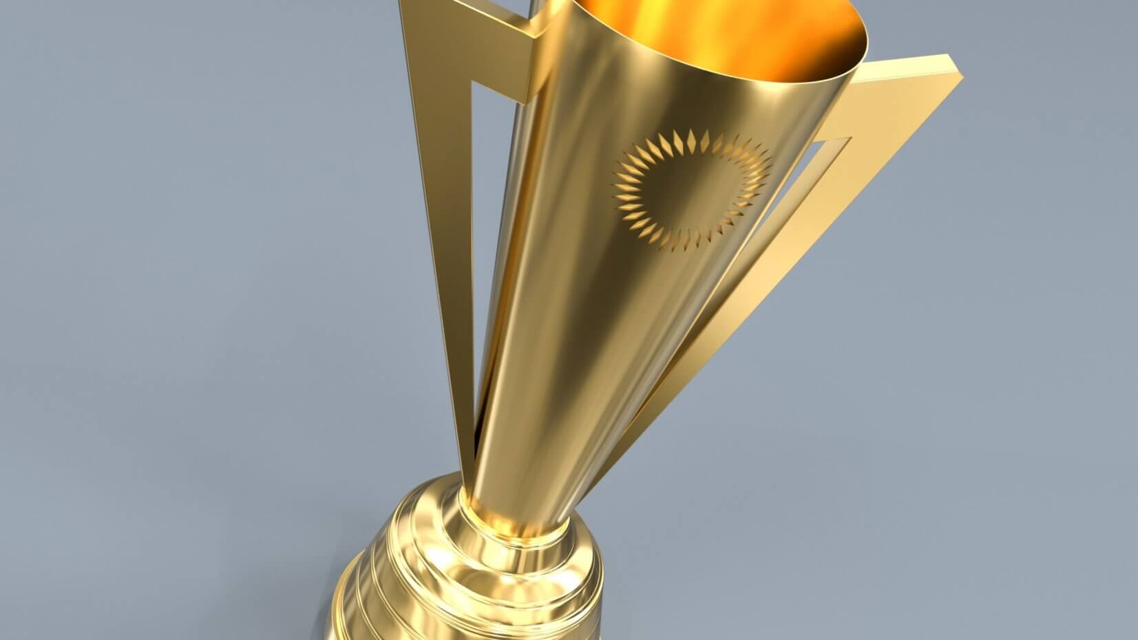 Gold Cup Concacaf Trophy - 3D Model by yassine helal