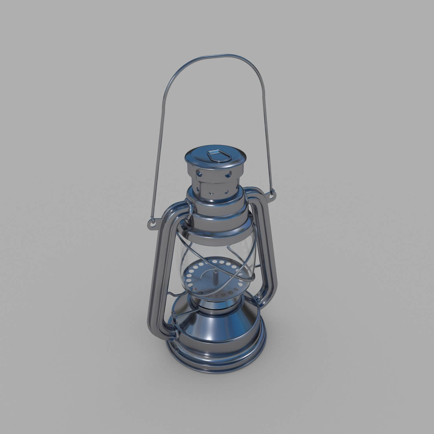 Oil Lamp - 3D Model by yassine helal