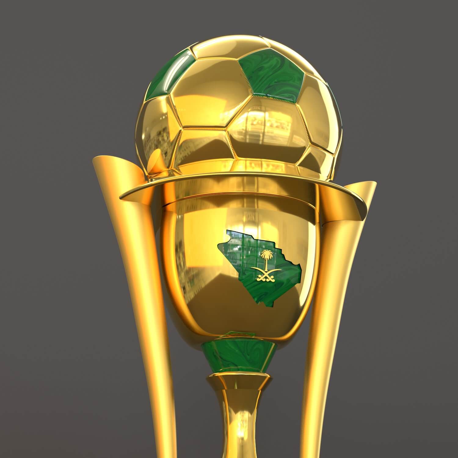 Saudi Championship Cup - 3D Model by yassine helal