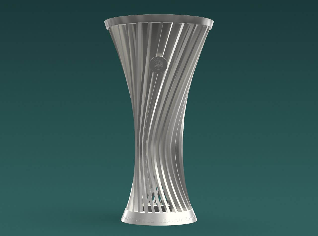 UEFA Europa Conference League Trophy - 3D Model by yassine helal