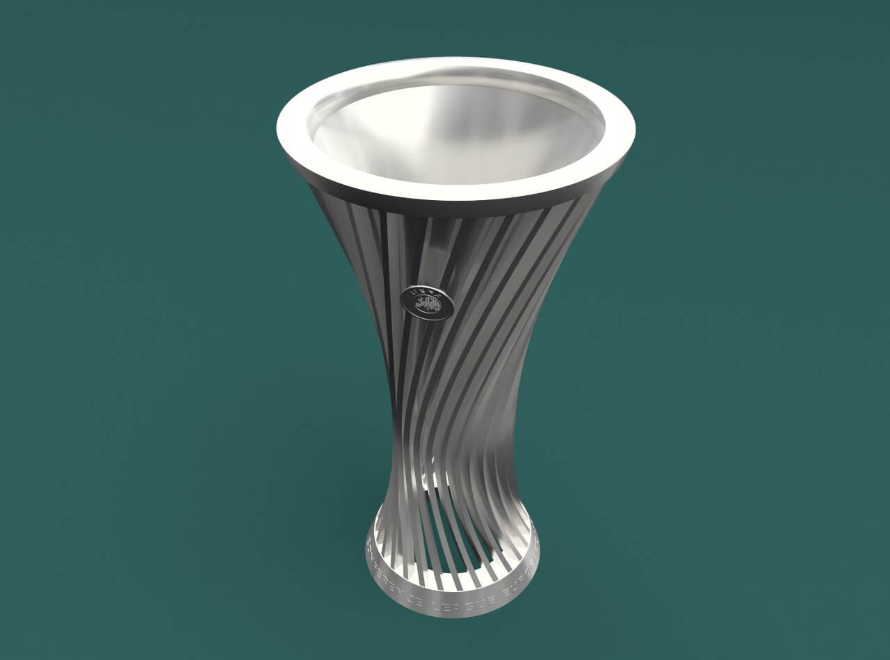 UEFA Europa Conference League Trophy - 3D Model by yassine helal