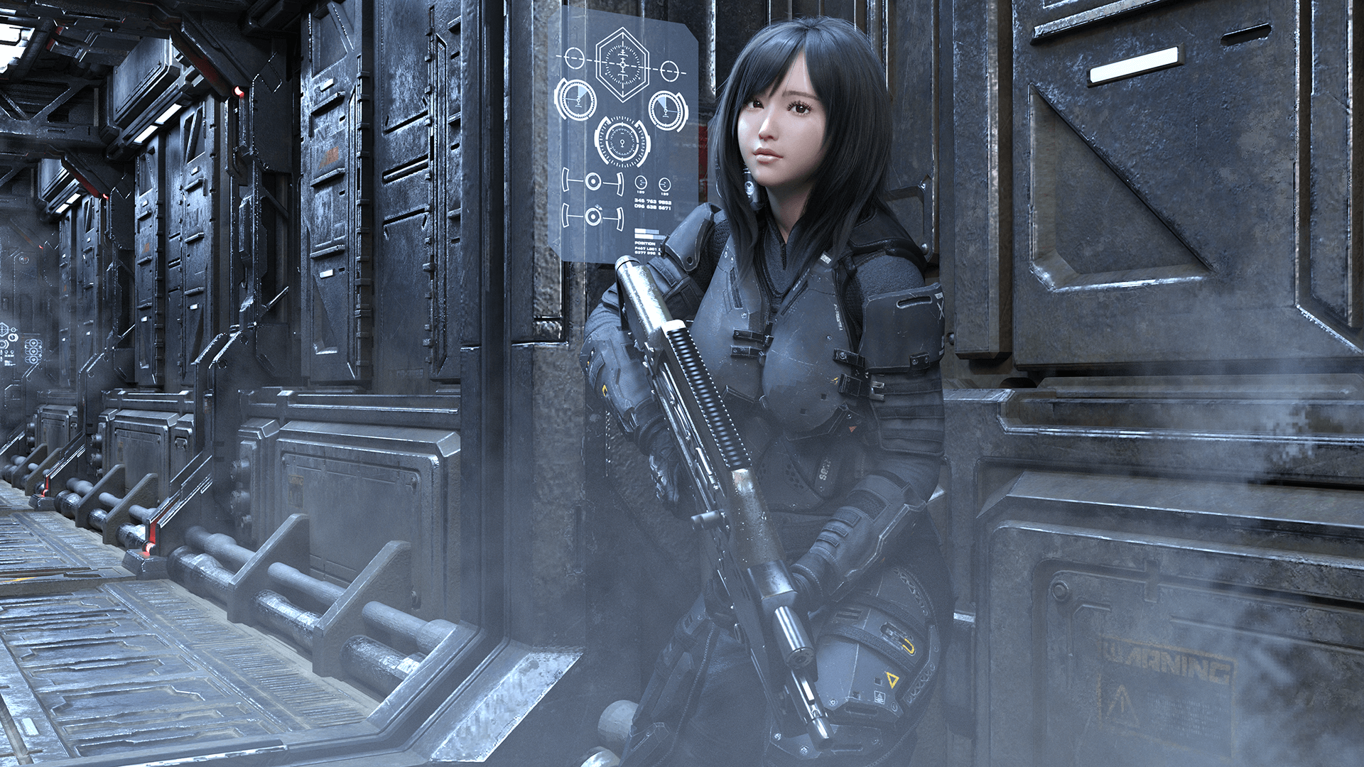 Rena 004 3D Render, Digital Art by yasum