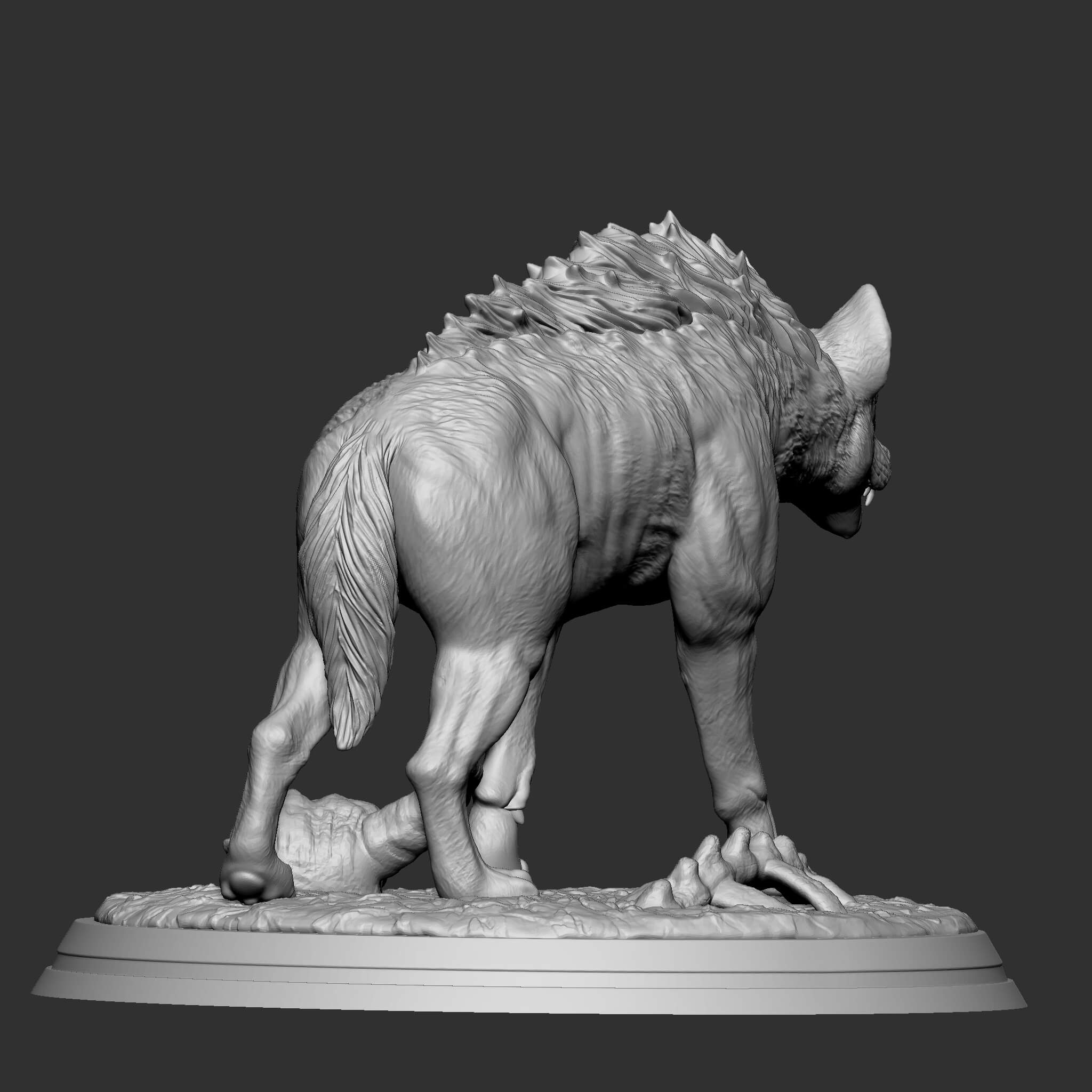 Hyena 3D Print Model by ydstudio96