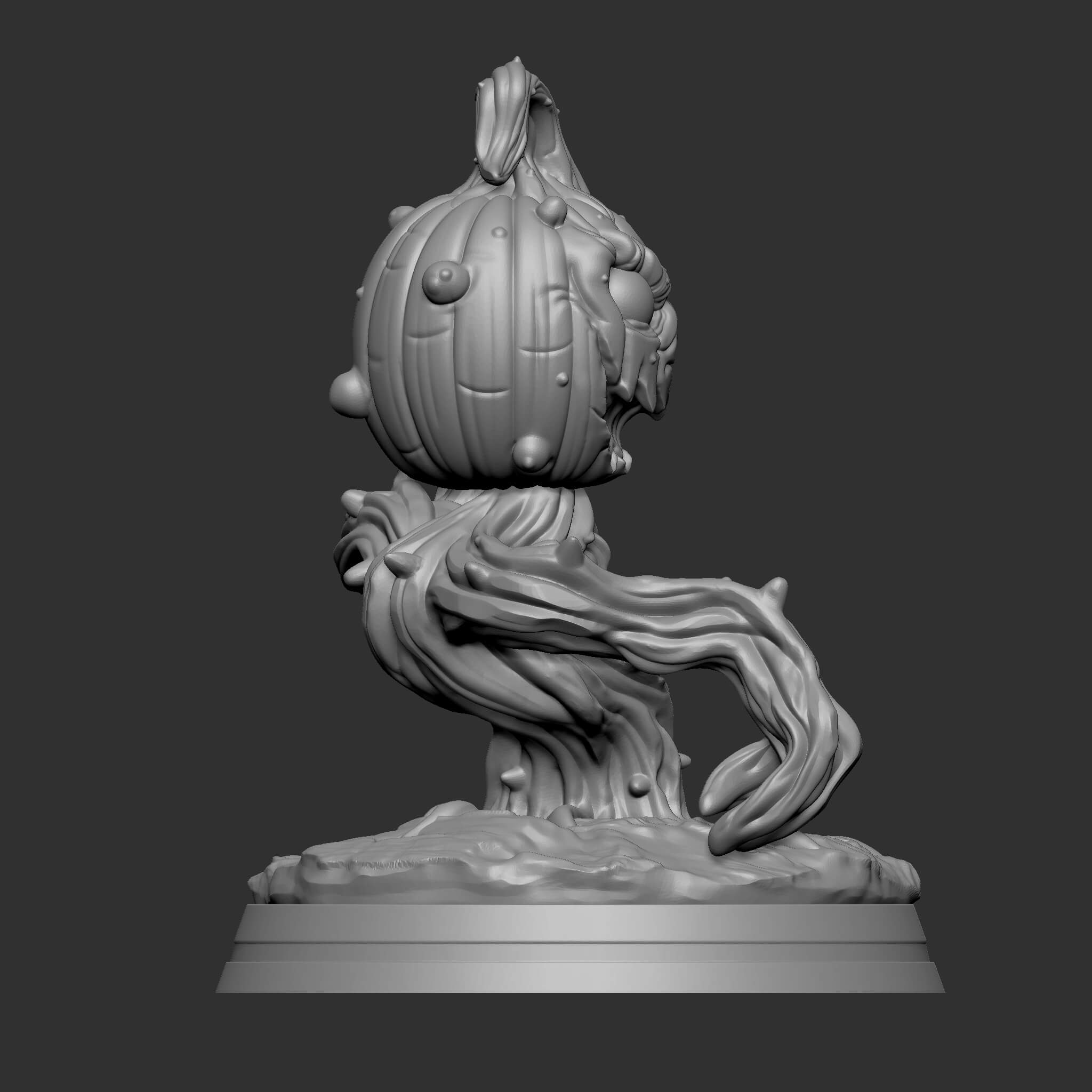 Pumpkin Creature 3D Print Model by ydstudio96