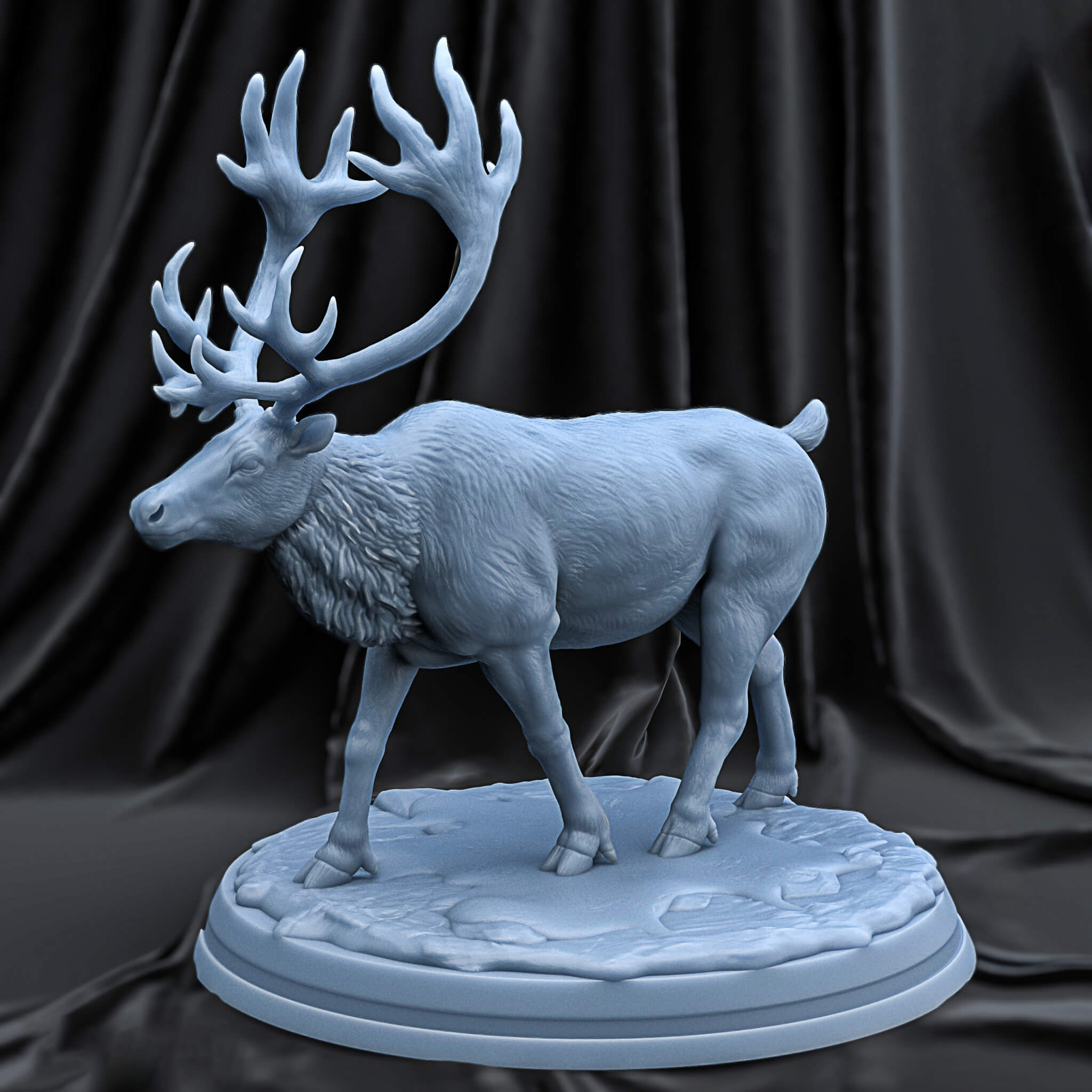 Reindeer 3D Print Model by ydstudio96