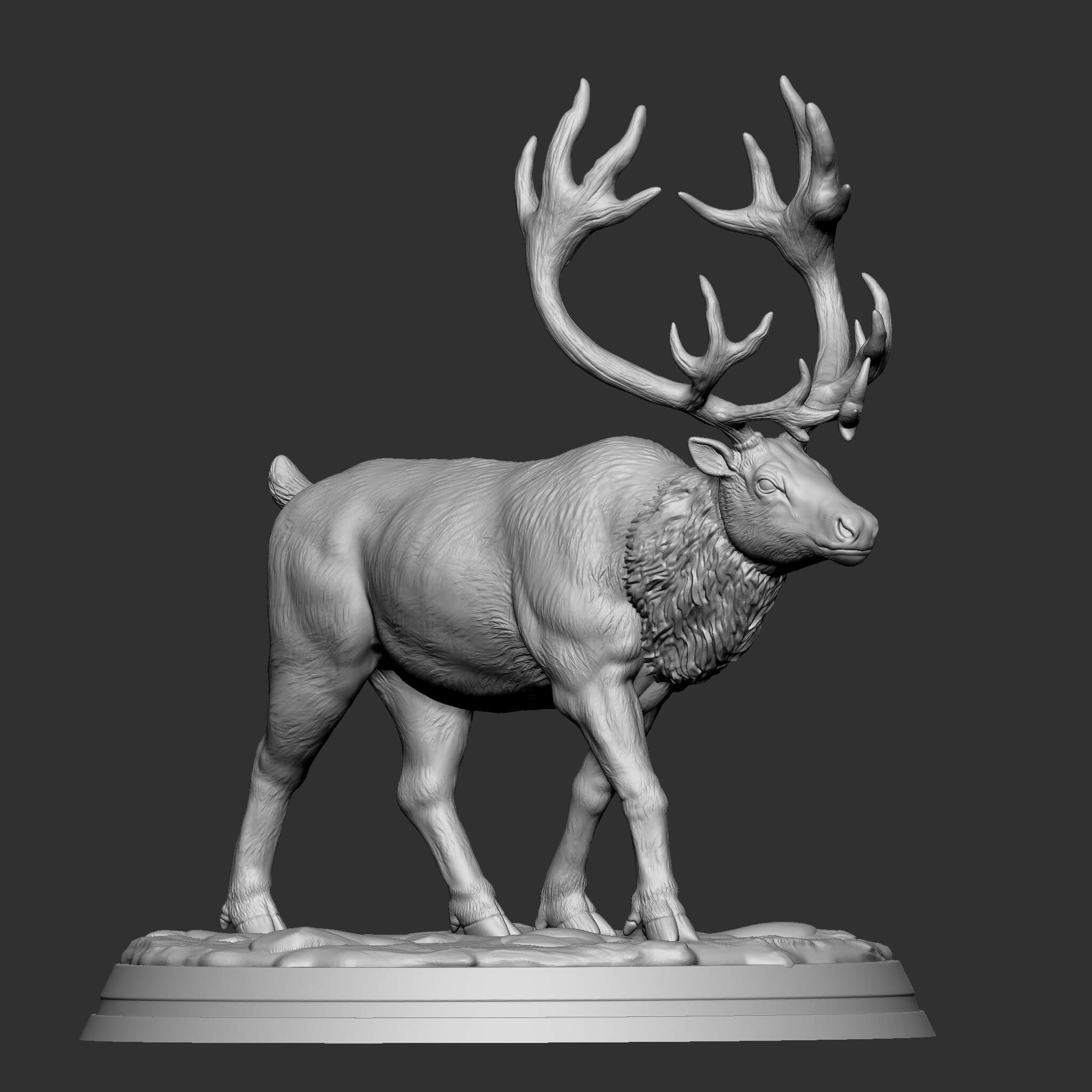 Reindeer 3D Print Model by ydstudio96