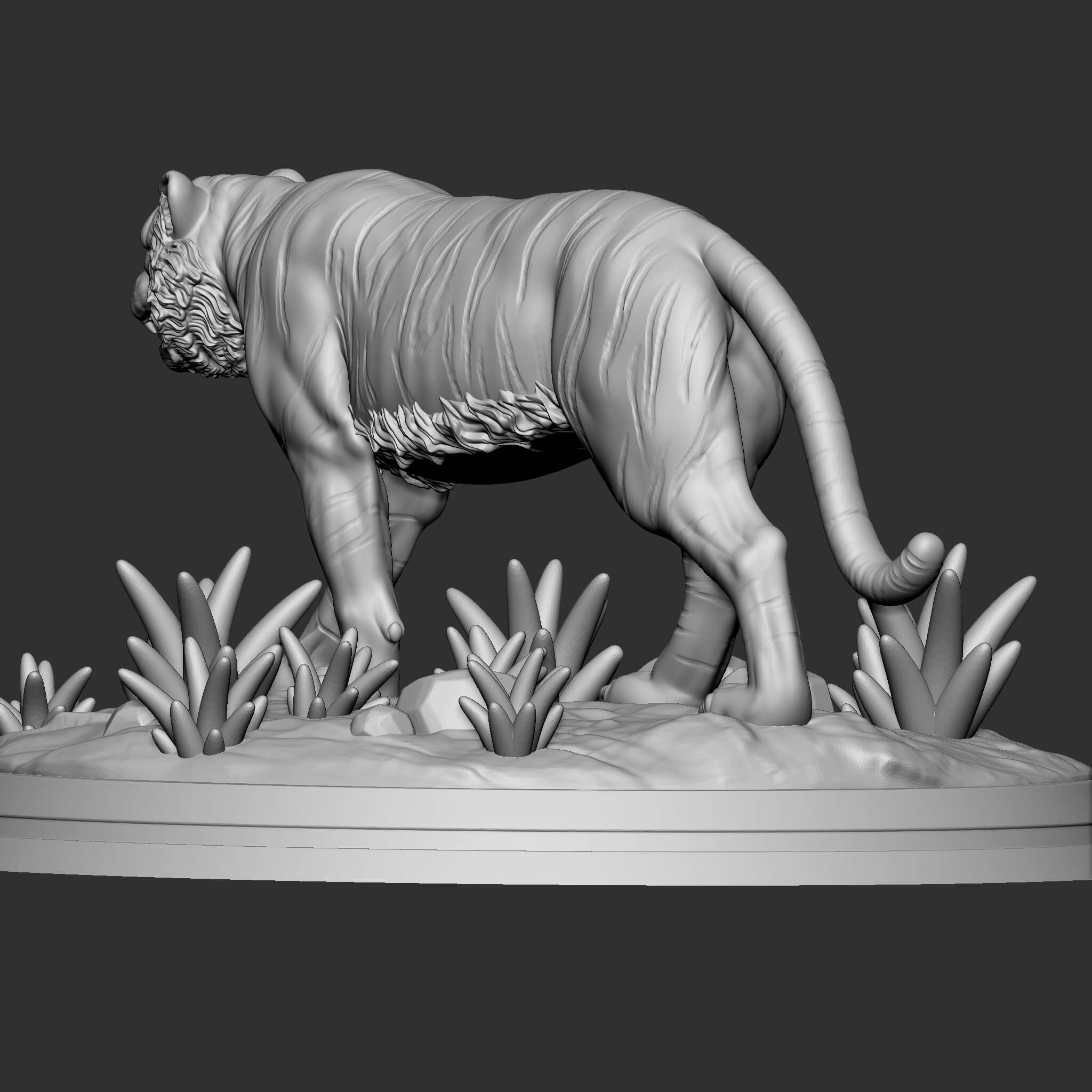 Tiger 3D Print Model by ydstudio96