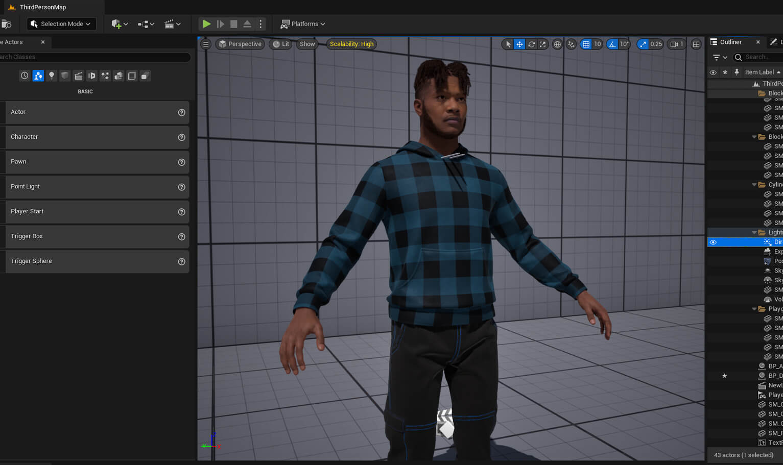 Pixelhair Blender and Unreal Hairstyle - Ksi Dreads Fade 022 3D Model ...